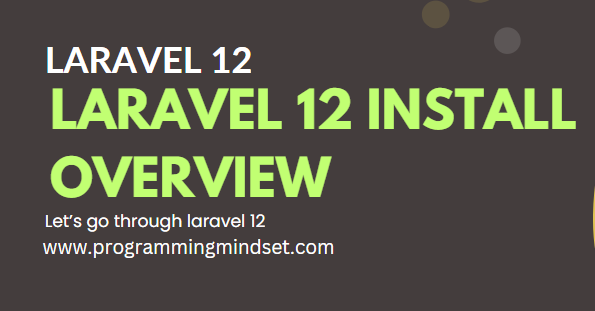 Laravel 12 Features Review and Installation Example - Programmingmindset.com